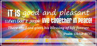 A Prayer for Unity - God's Commanded Blessing! - Chris AOM Ministries